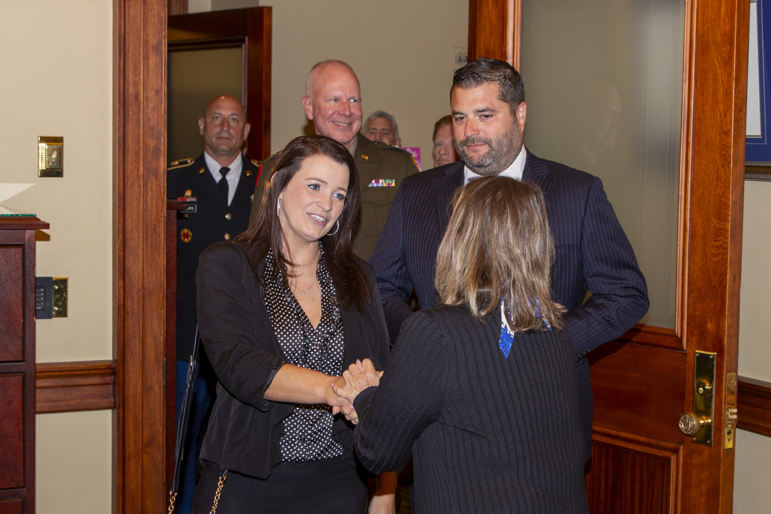 Robinson Welcomes Former POW Jessica Lynch to the Senate - Senator Robinson